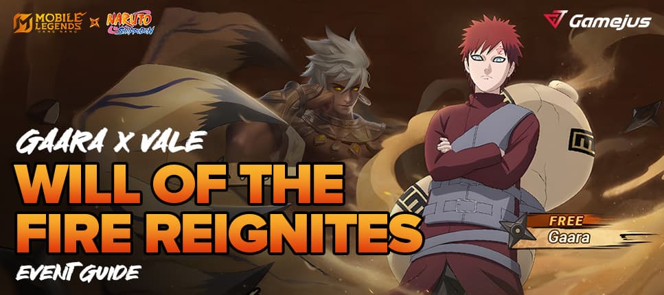Free Gaara Skin in MLBB x Naruto Collab — Full Guide (2025)